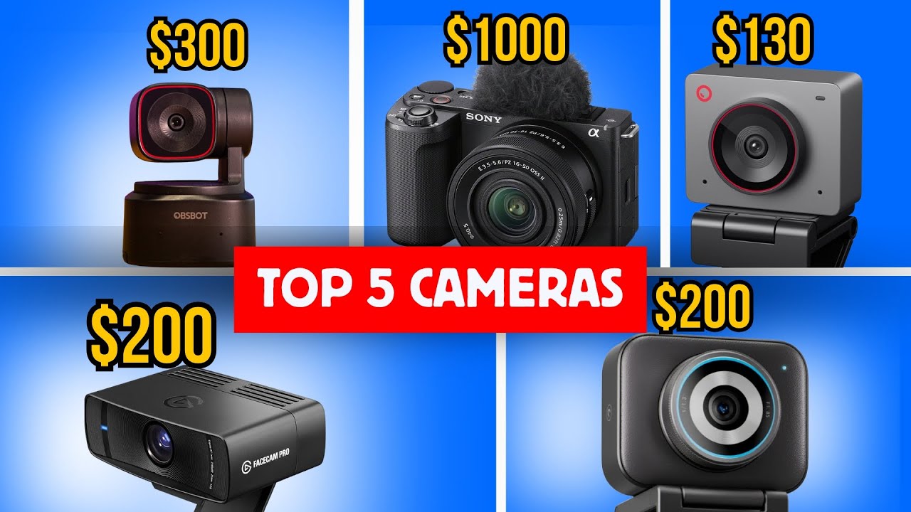 Top 5 Cameras for Live Streaming in 2026 (Budget to Pro) - YouTube