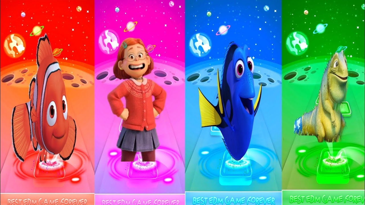 Turning_Red🆚Bluey🆚Finding_Nemo🆚Leo🏵️Who is best player?? - YouTube