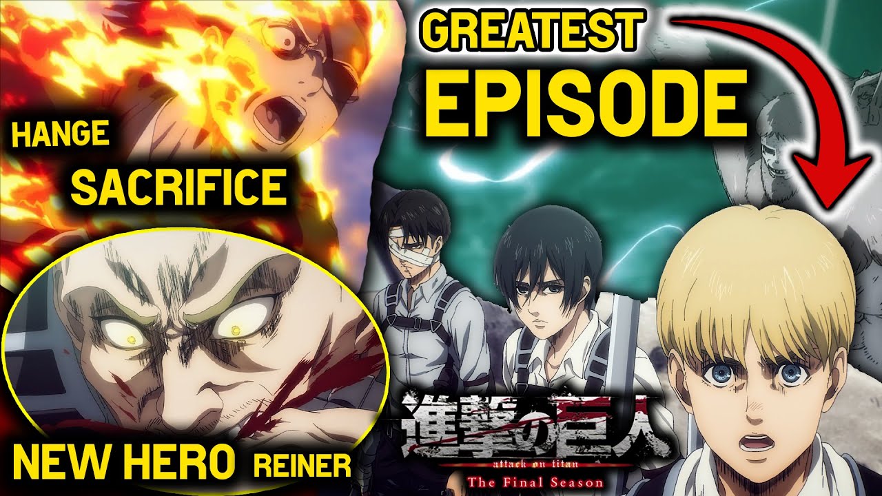 this is the greatest anime episode in aot anime history | @The ...