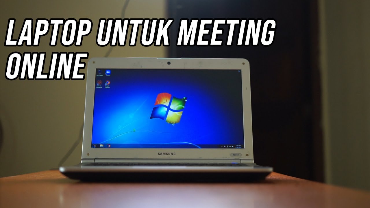 LAPTOP JADUL INI BISA DIGUNAKAN UNTUK MEETING ONLINE. - YouTube