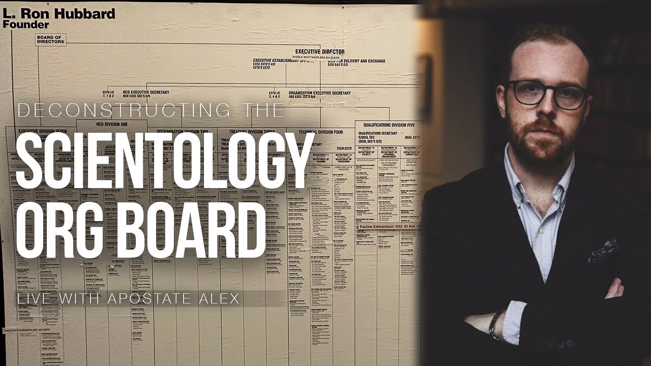 Deconstructing the Scientology Org Board Live with Apostate Alex - YouTube