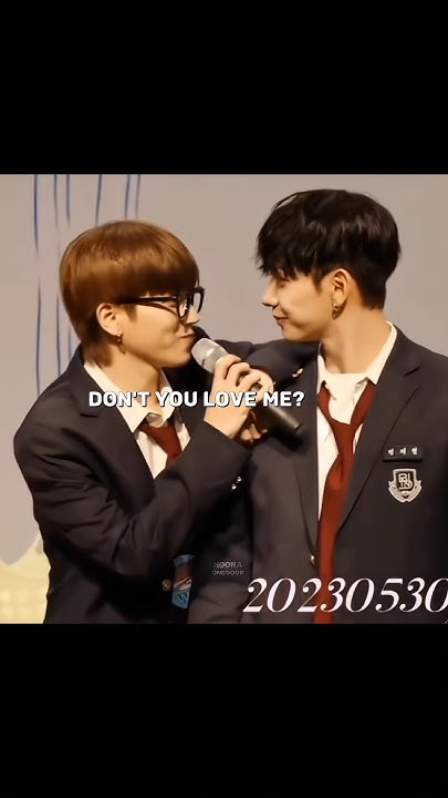 I can't stop smiling 🤭 #boynextdoor #riwoo #myungjaehyun #taesan - YouTube