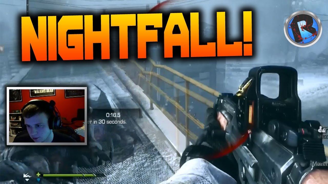 COD Ghost: New! "NIGHTFALL" Extinction Map - 1st Attempt! - (New DLC ...