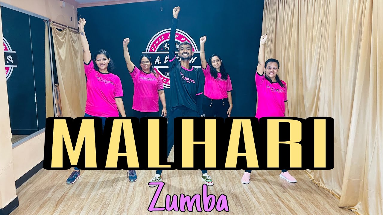 Malhari | zumba & Bollyfit | Siddharth Tapase | Dance And Drill Academy ...