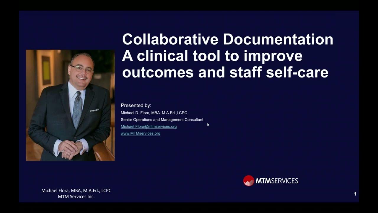 Collaborative Documentation A clinical tool to improve outcomes and ...
