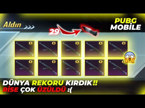 BUZ AKM REKORU KIRDIK !!/ PUBG MOBİLE