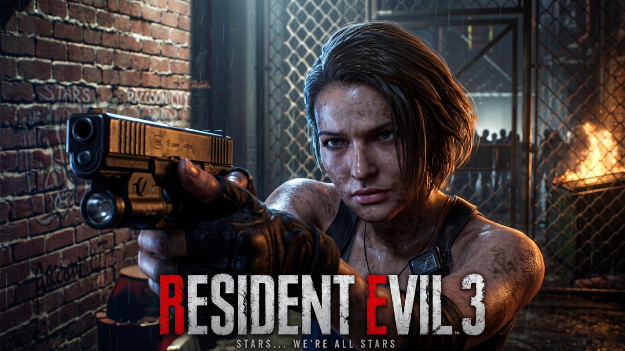 Resident evil 3 remake 4K GTX 1070 - YouTube