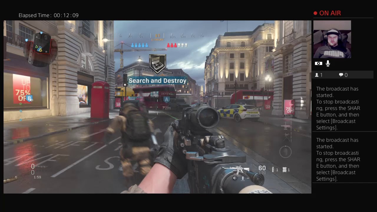 Search and Destroy on COD MW - YouTube