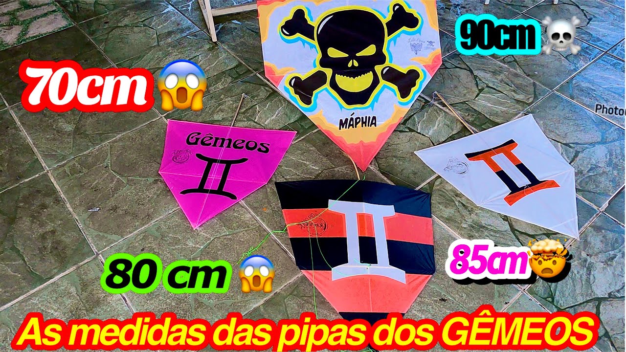REVELEI AS MEDIDAS DAS PIPAS GIGANTES QUE OS GÊMEOS SOLTAM, TODOS DE ...