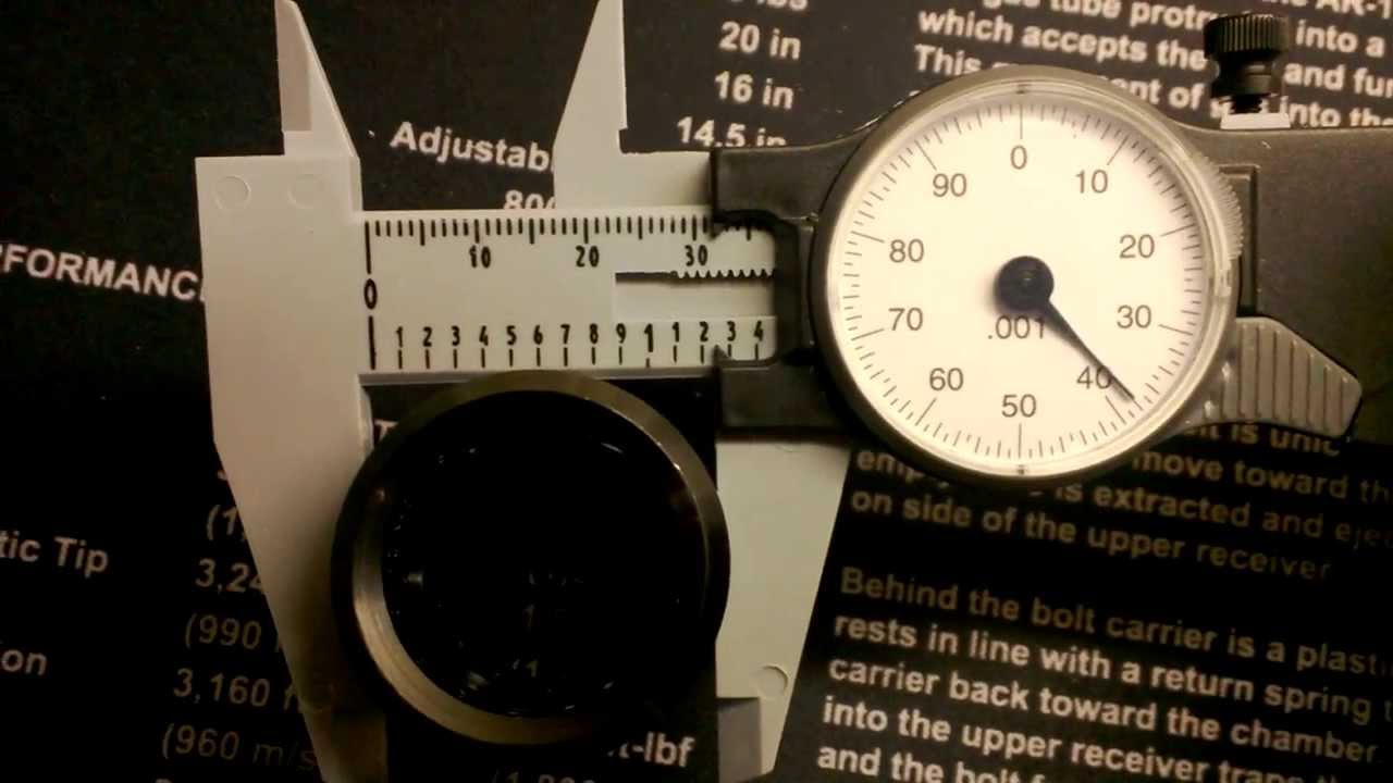 Parallax FFSSR Keymod Rail Barrel Nut Dimensions: Part 2 - YouTube