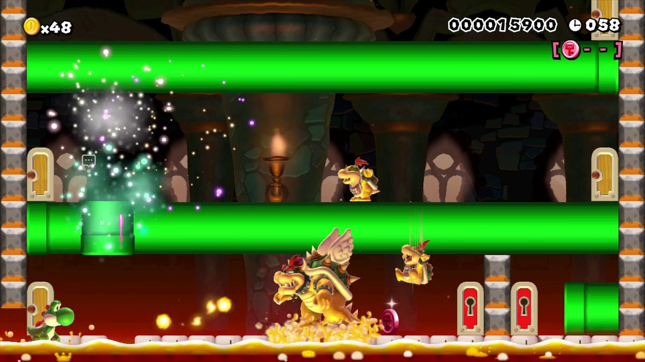 Another simple Level ~ from Michi ~ SUPER MARIO MAKER Gameplay RAW ...