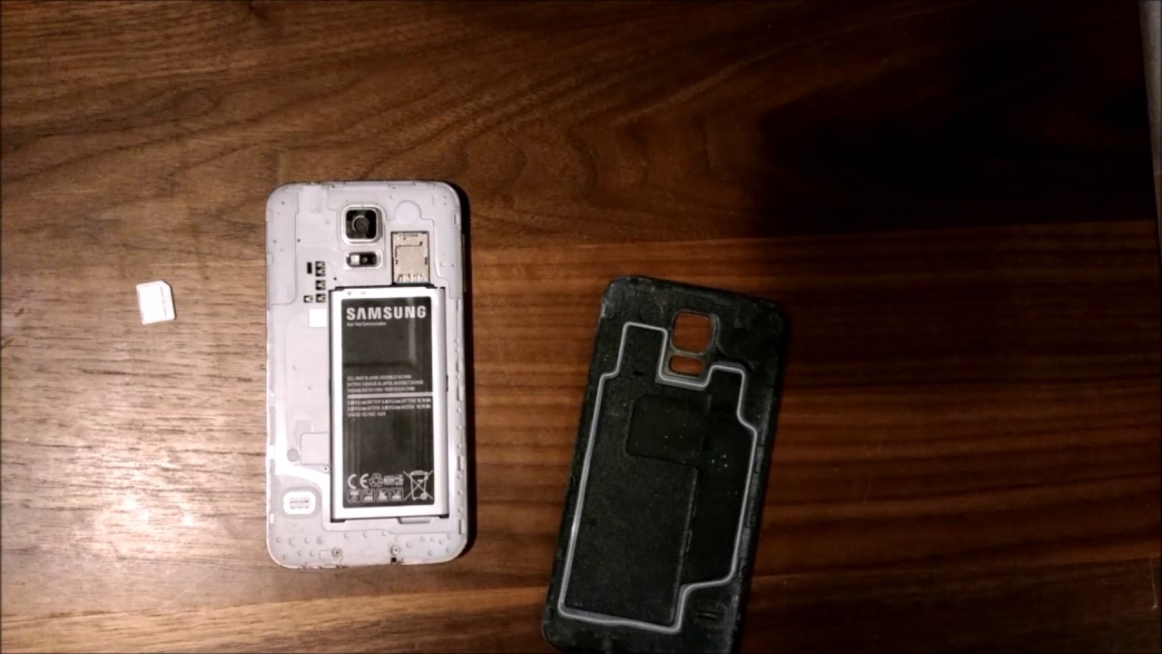 Colocar (Instalar) Chip no Samsung Galaxy S5 - YouTube