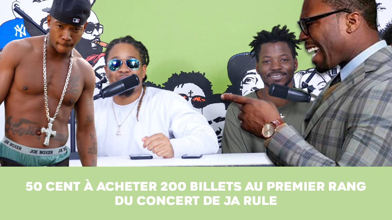 50 Cent a acheté 200 Billets au premier rang du concert de Ja Rule ...