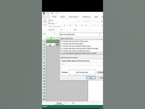 Apply Automatic Borders in MS-Excel || Advance Excel Tips and Tricks. - YouTube