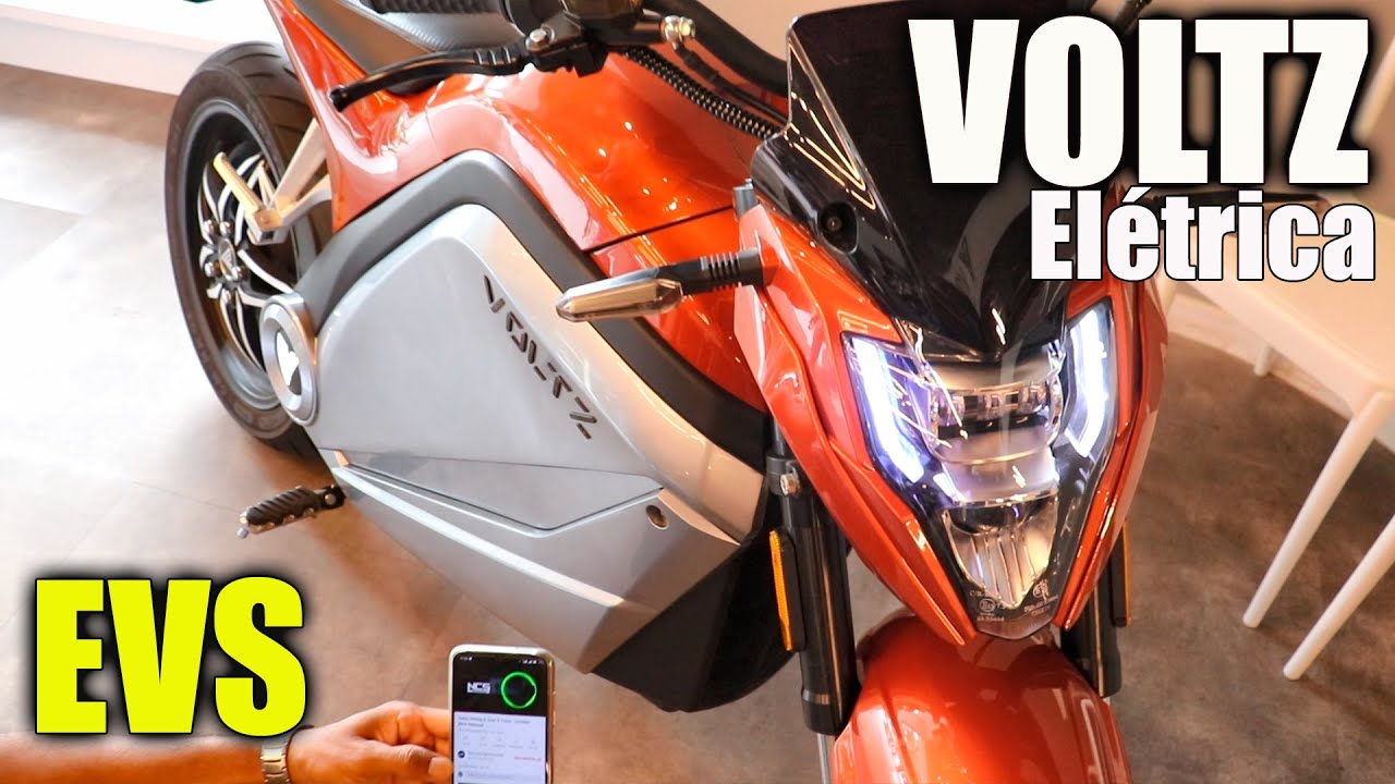 Voltz EVS Review Completo da Moto Elétrica e testes nas ruas de São ...