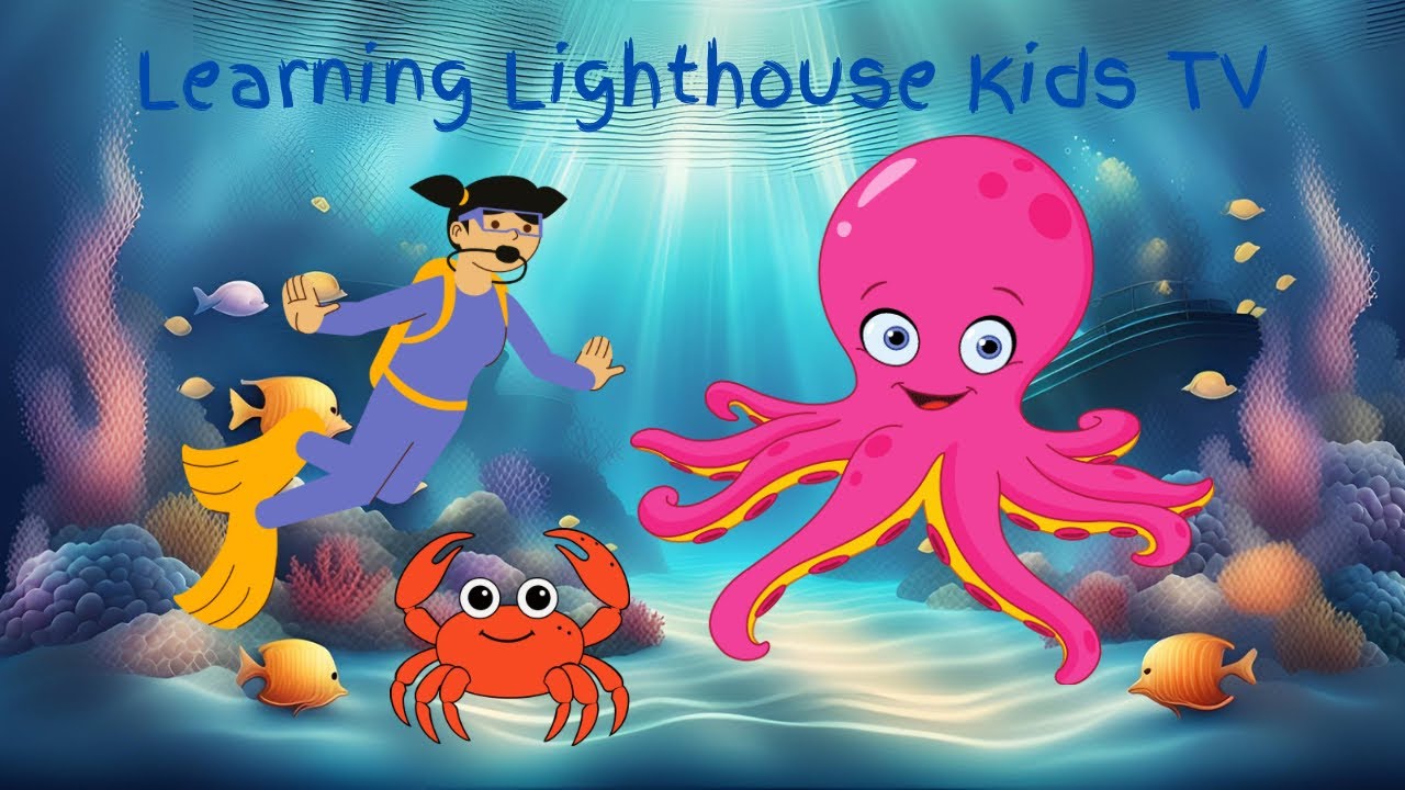 Octopus Song | Learning Lighthouse Kids TV - YouTube
