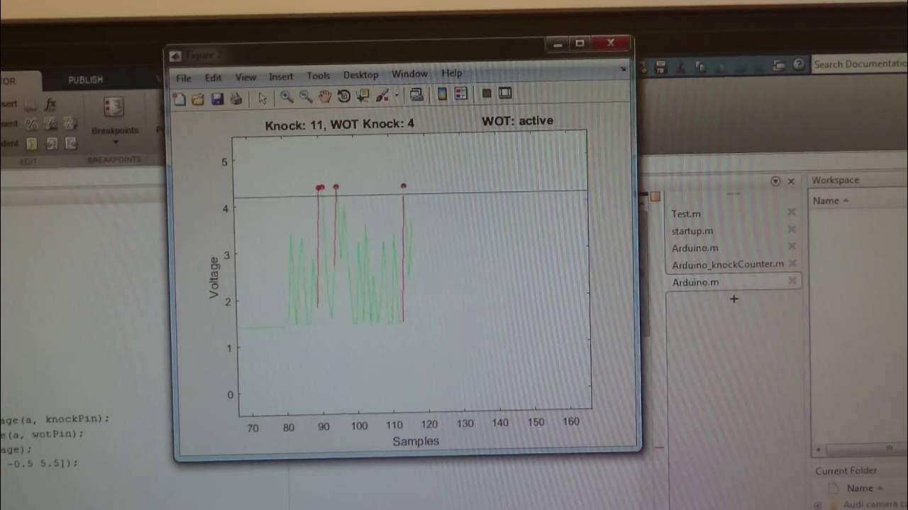 Real-time plot of Arduino input in Matlab - YouTube