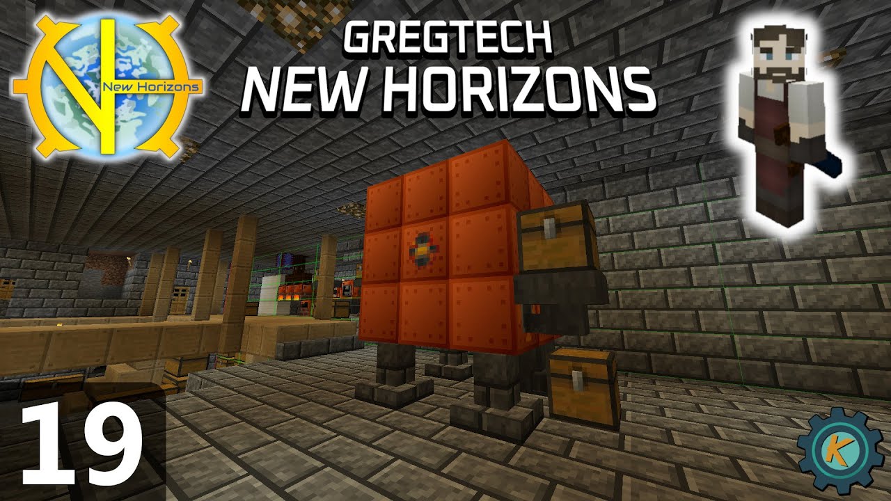 GregTech: New Horizons #19 - Multiblock GRINDER! Solar Boiler(s ...