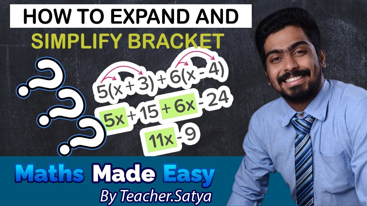 Expand and Simplify Single Brackets | IGCSE Core Mathematics 4th ...