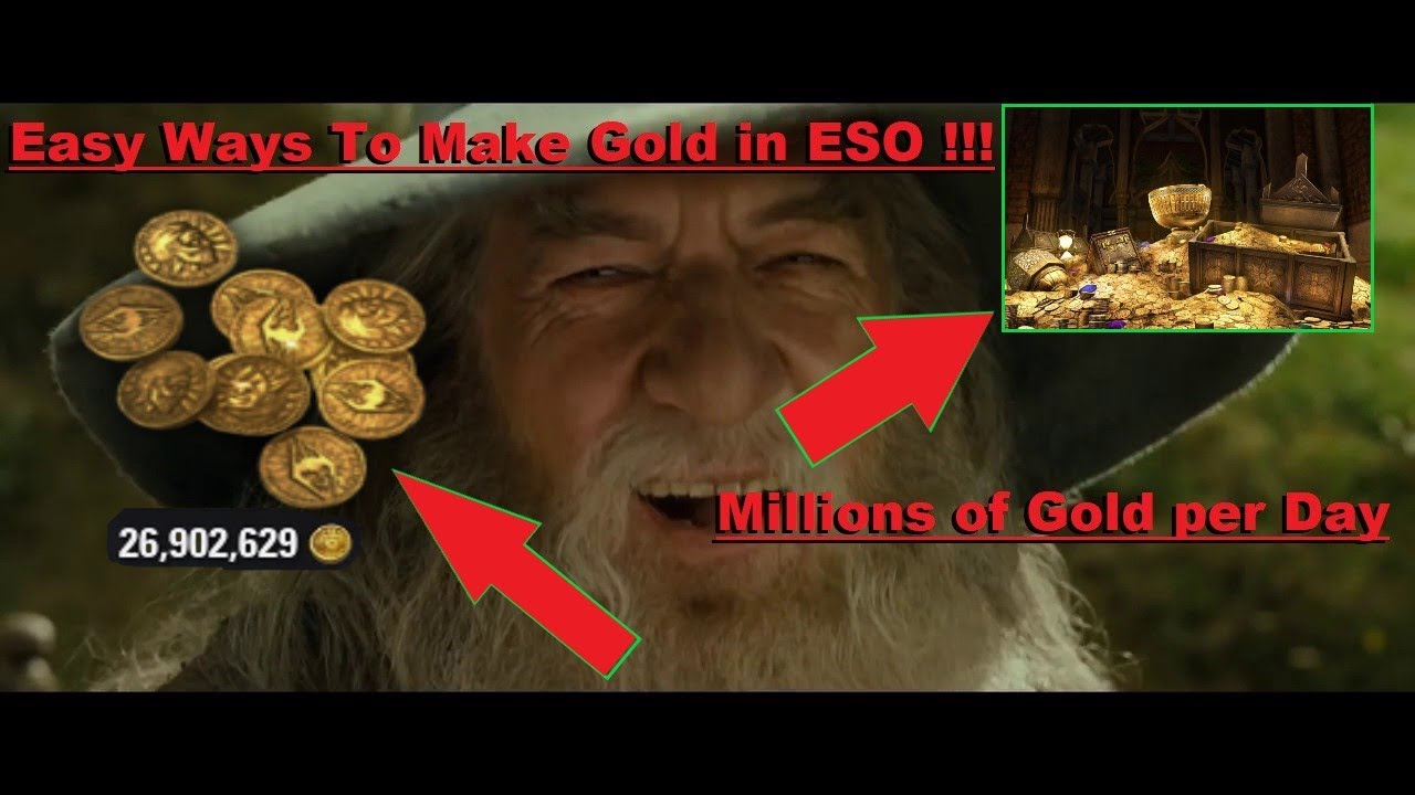 HOW TO MAKE GOLD IN ESO 2022 - How to make money in The Elder Scrollss ...