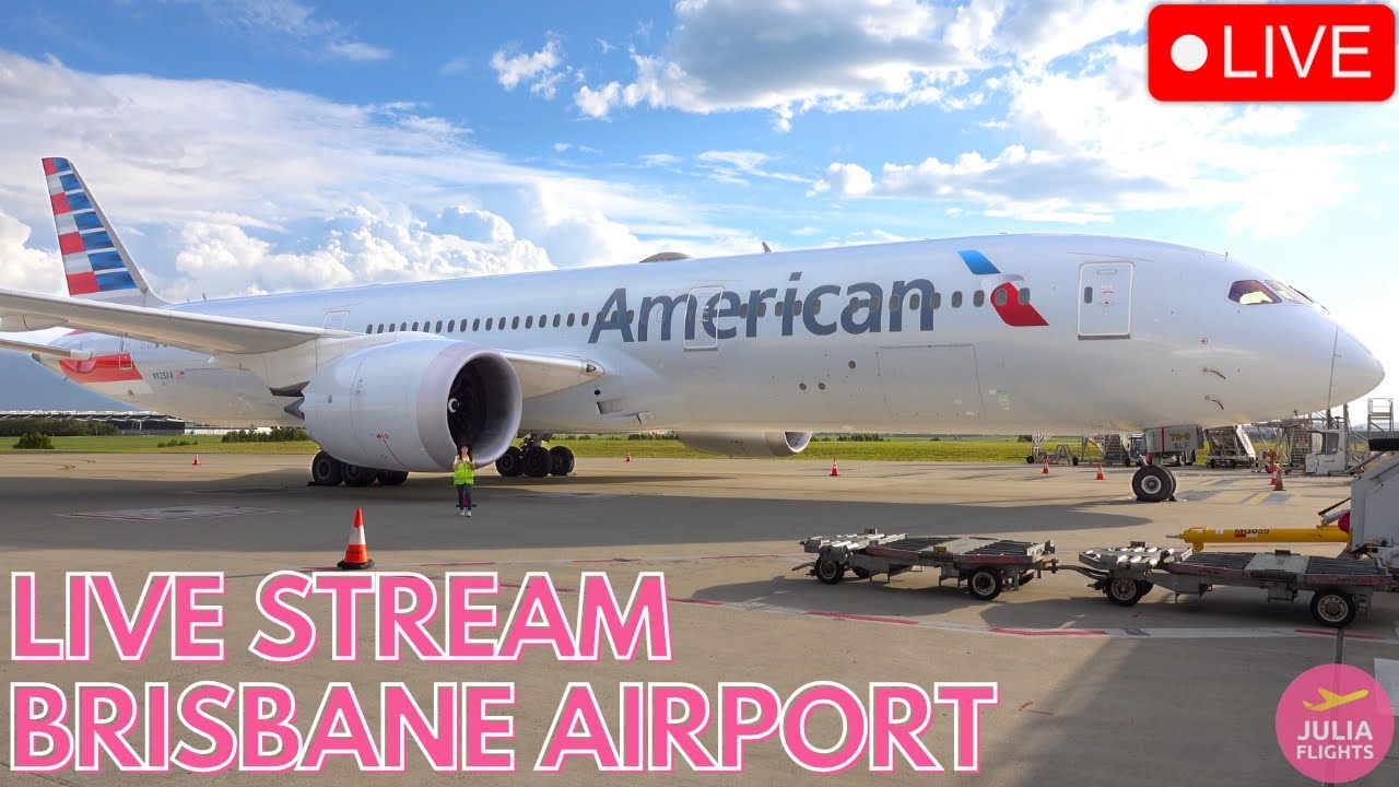 🔴 LIVE Arr/Dep SUNDAY MORNING RUSH ️ Brisbane Airport Australia | BNE ...
