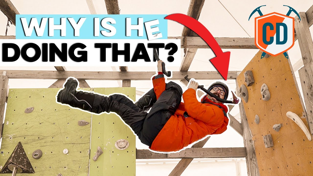 4 Bizarres Moves From The CRAZY World Of Ice Climbing | Climbing Daily ...