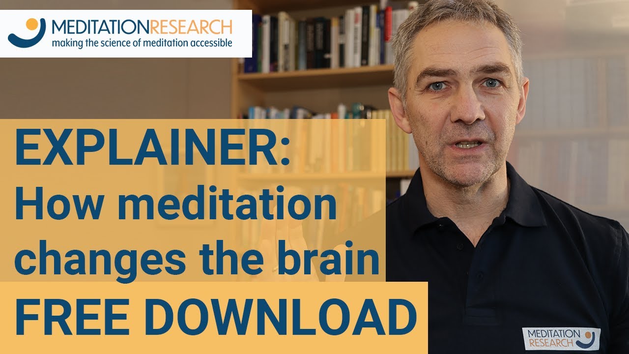 How regular mindfulness meditation changes our brain networks - an explainer pack for free ...