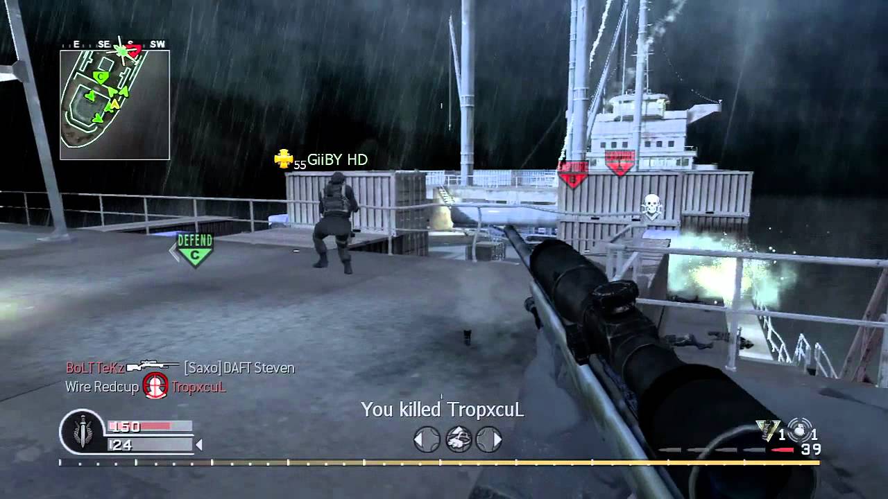 Cod4 360 Noscope - YouTube