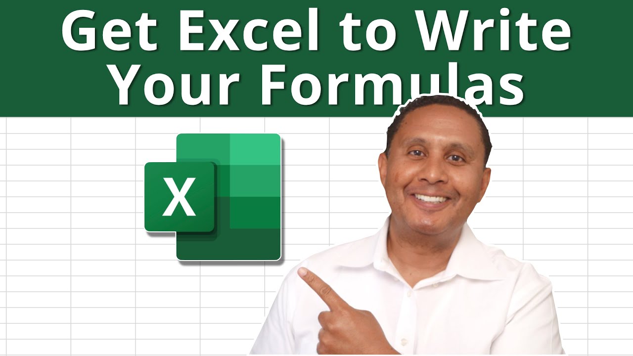 Get Excel to Write Your Formulas for You - YouTube