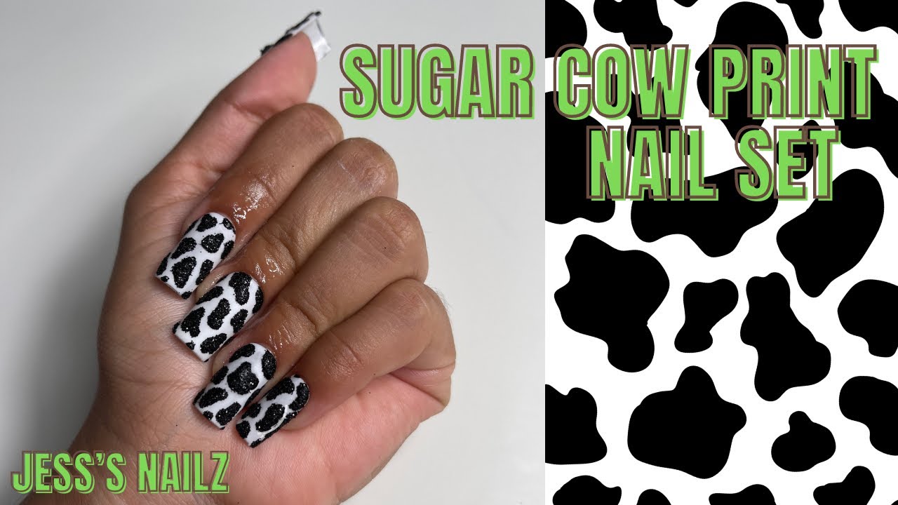 WATCH ME WORK : SUGAR COW PRINT SQUARED SHORTIES - YouTube