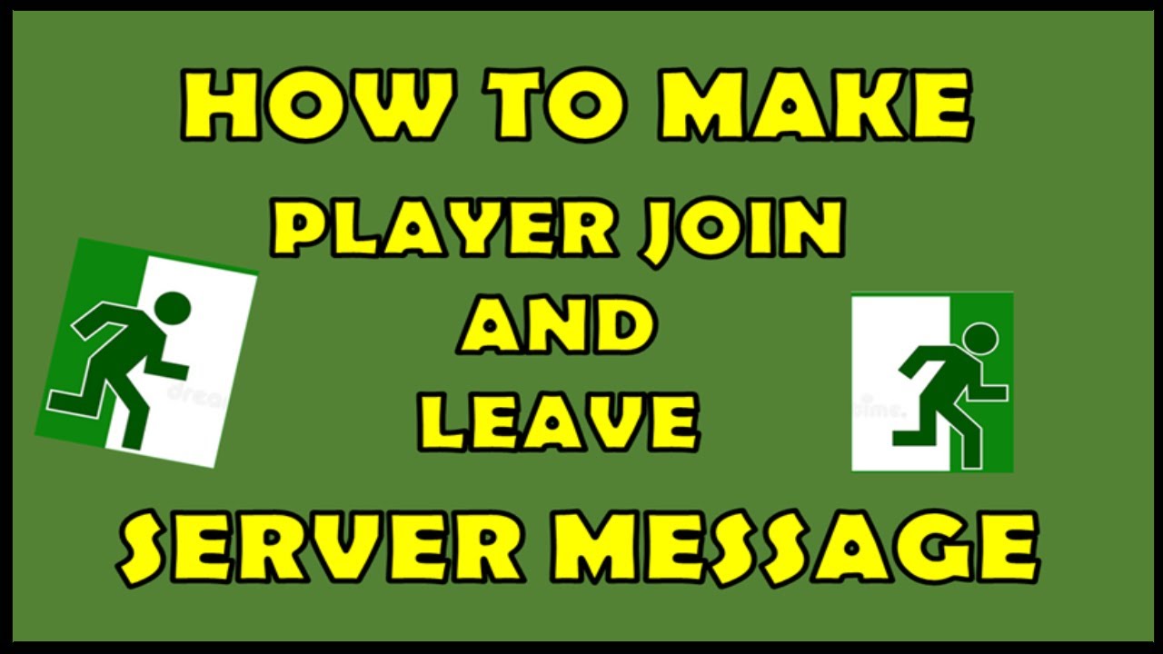 How To Make Player Join and Leave Server Message in Roblox Studio - YouTube