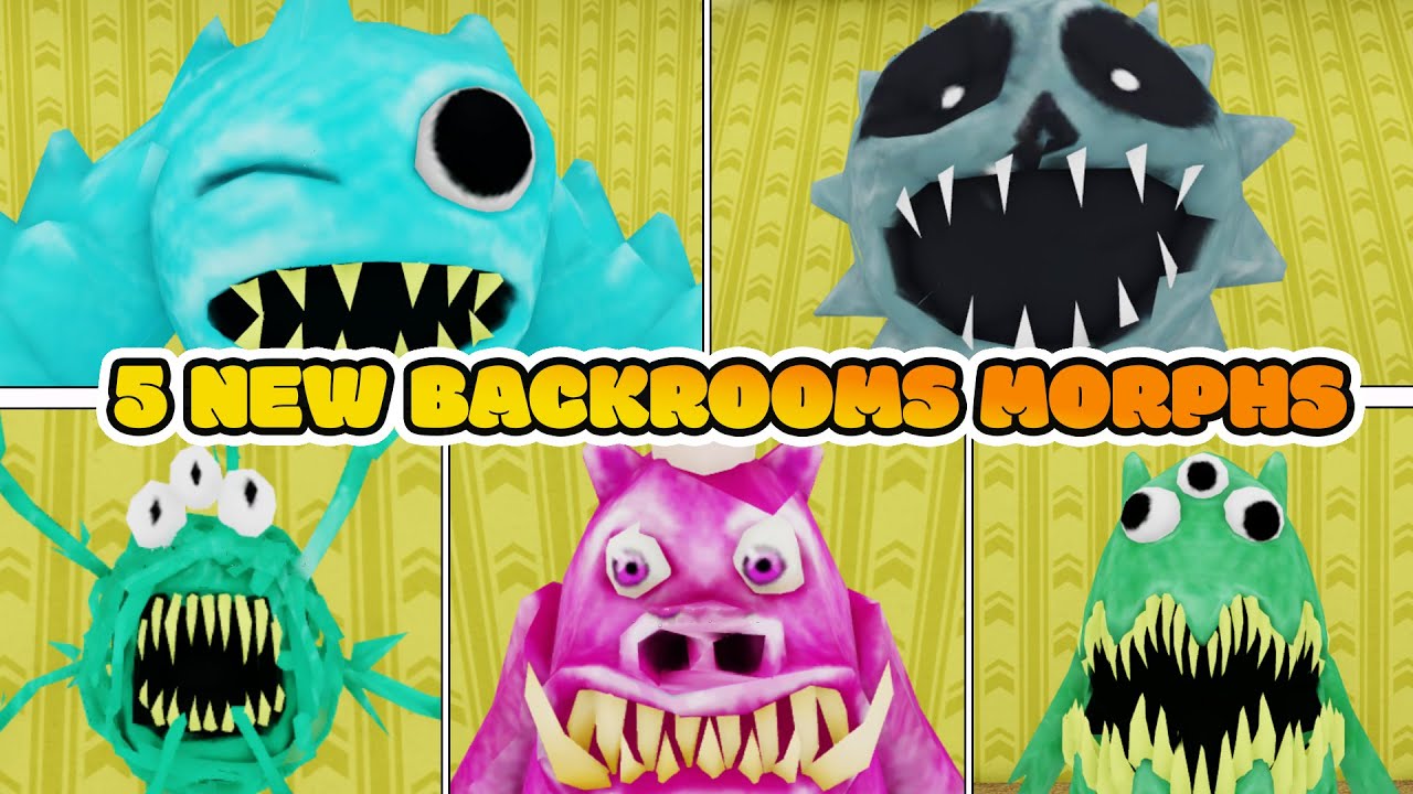 New backrooms morphs! Roblox! All new morphs unlocked! Update - YouTube
