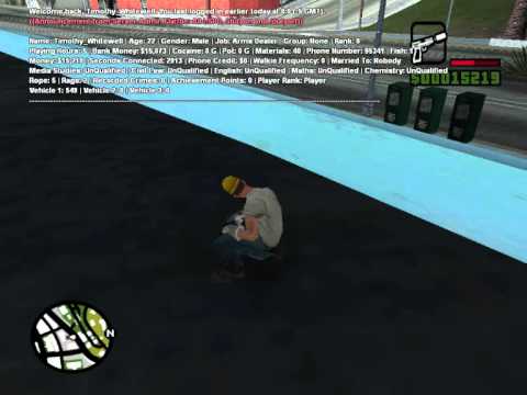 GTA San Andreas Stats 17/10/11 - YouTube
