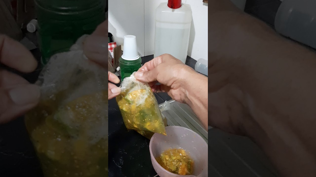 Como tener la pulpa de fruta para hacer más fácil. La echa de un jugo ...
