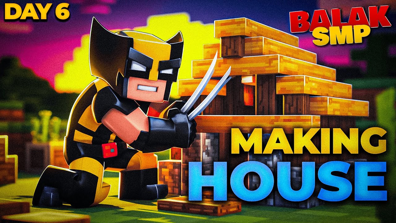 🔴 MAKING NEW BASE IN MINECRAFT | BALAK SMP DAY 6 #minecraft #survival ...