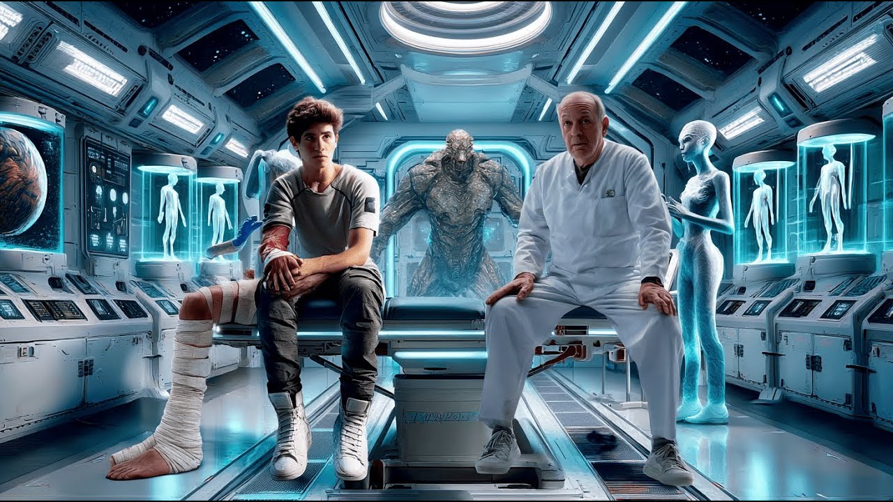 Alien Students Stunned by Human’s Calmness After a Wound—He Simply ...