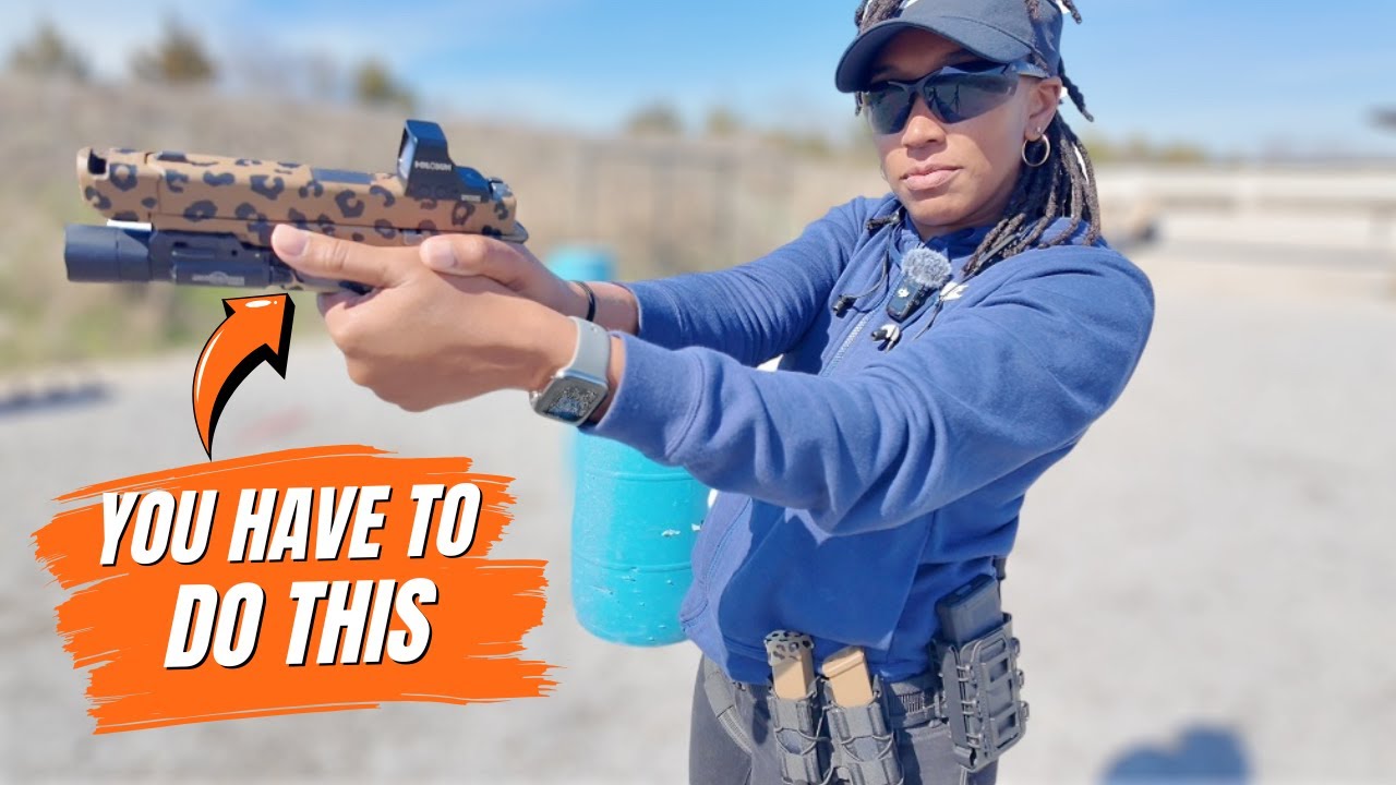 How to Shoot a Handgun THE RIGHT WAY! - YouTube