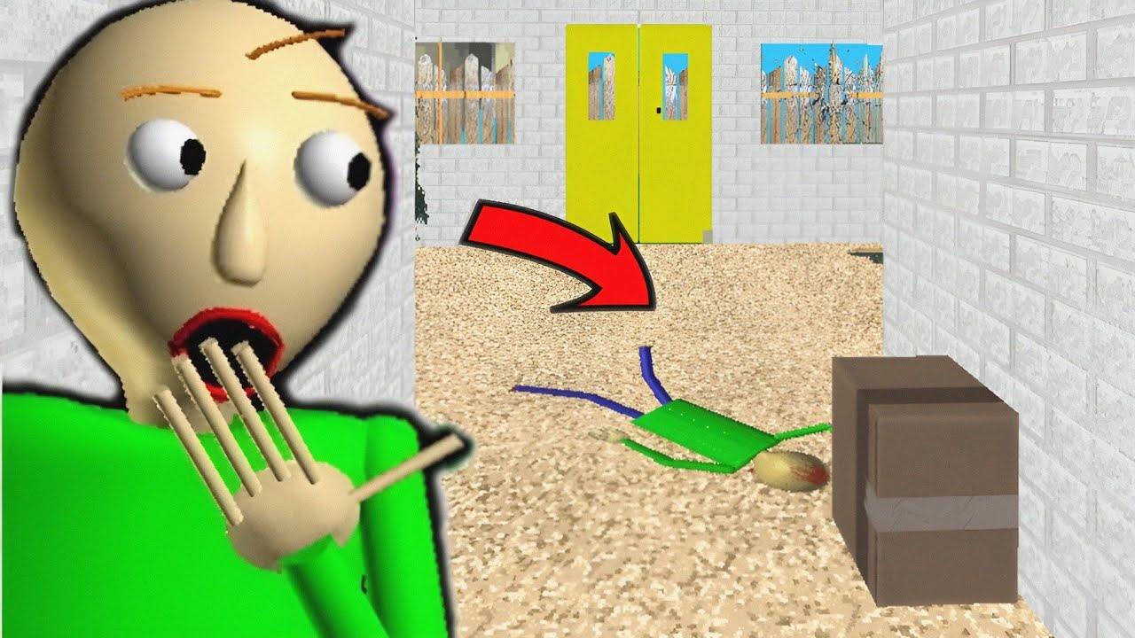 Baldi's In Coma | Baldi's Basics - YouTube