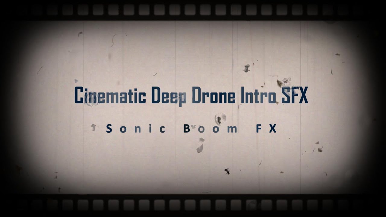 Cinematic Deep Drone Intro SFX - YouTube
