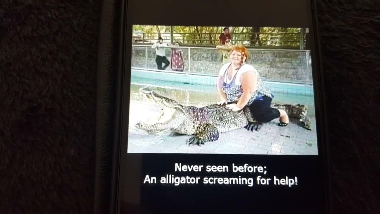 Alligator " Screaming - For = HELP ' - YouTube