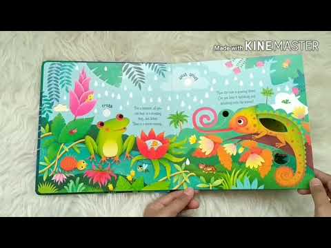 Jungle Sounds - Usborne Sound Books with touch-sounds, trails to touch & follow