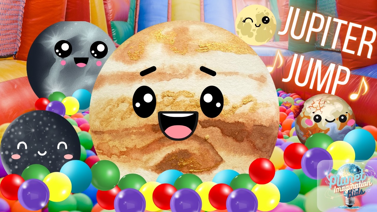 Jump to Jupiter! | Kids Song | Learn and Dance with Planets - YouTube