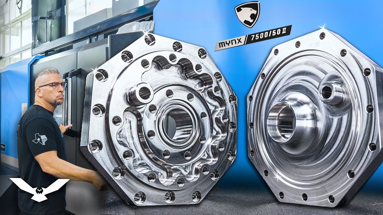 Most COMPLICATED Part Machined COMPLETE on Youtube - YouTube