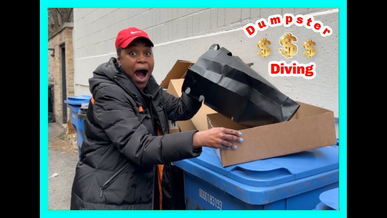 Dumpster Diving | Found Just WHAT I WANTED & SAVED LOTS OF MONEY ...