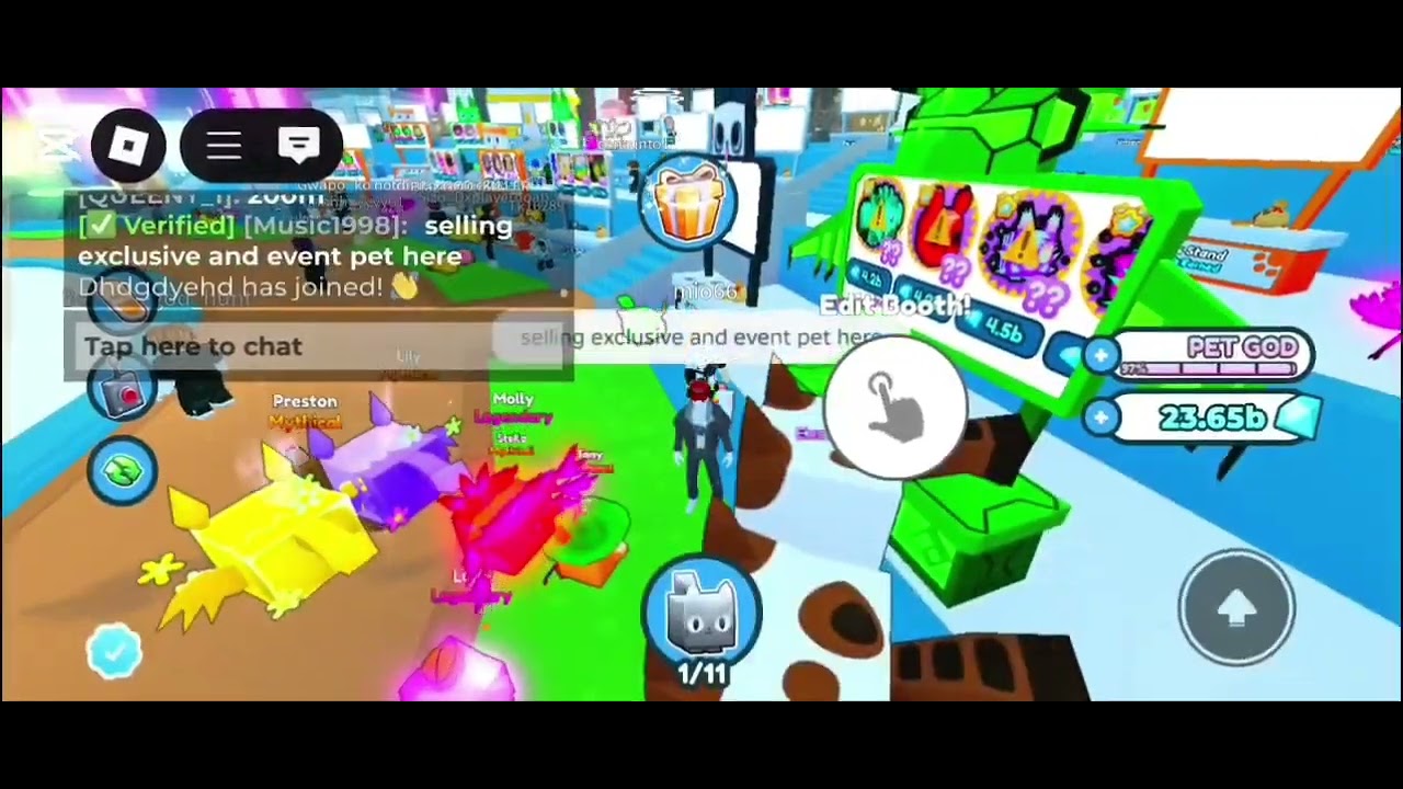 Pet Simulator X The Finally 1b to huge Challenge Roblox #roblox #psx # ...