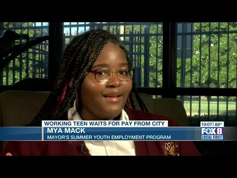 City still hasn't paid teen student for work completed in summer employment program