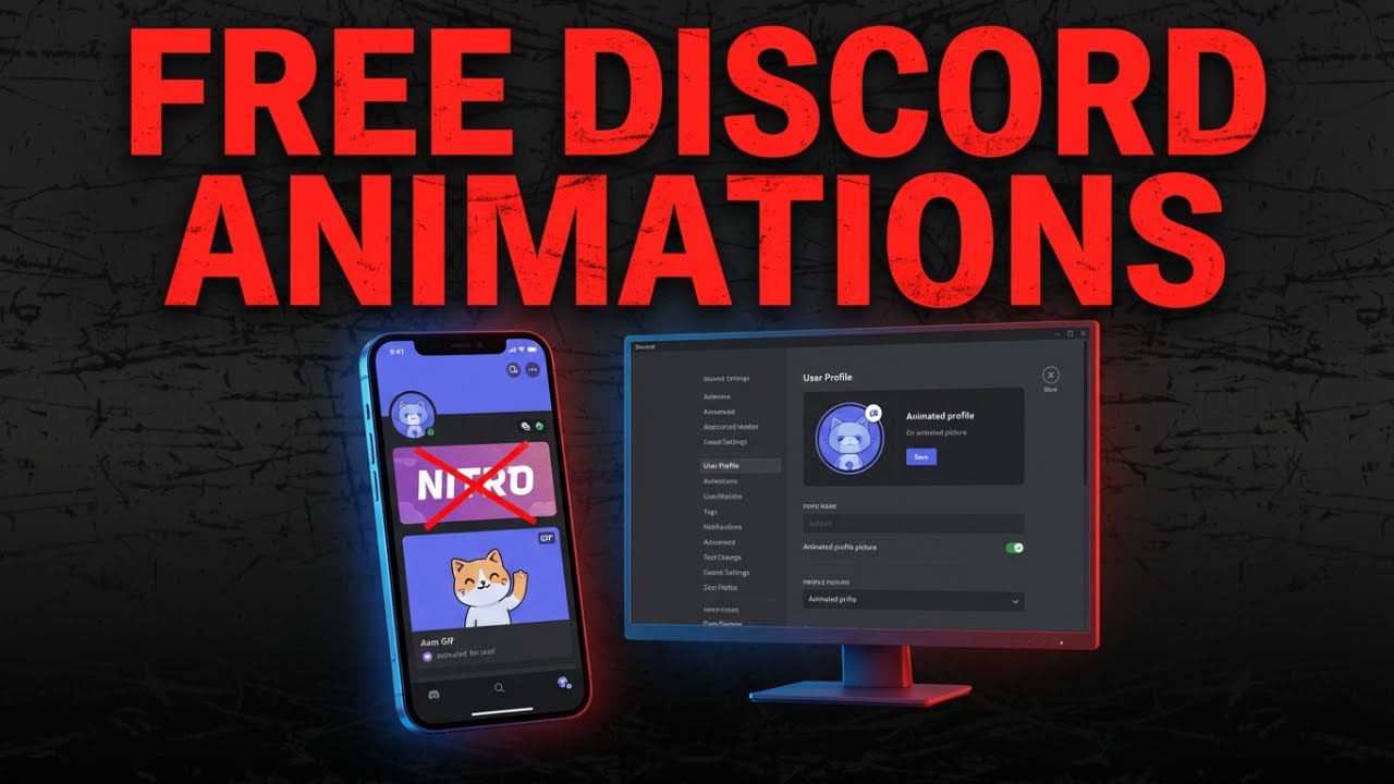 How to Use an Animated Discord Profile Picture Without Nitro (Easy ...