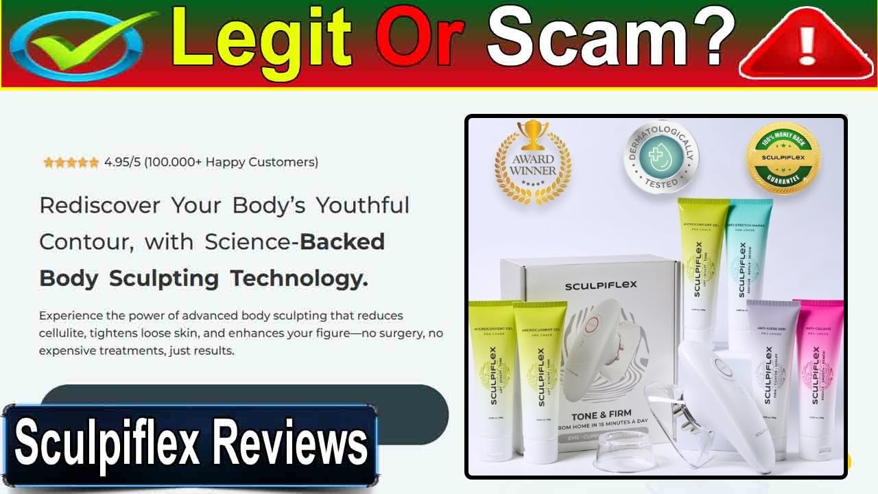 Sculpiflex Reviews - Watch Sculpiflex Kit - The 3-in-1 Sculpting Technology Review ! - YouTube