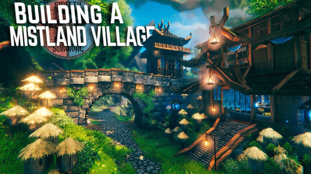 Valheim Mistlands: Building the MOST BEAUTIFUL Village - YouTube