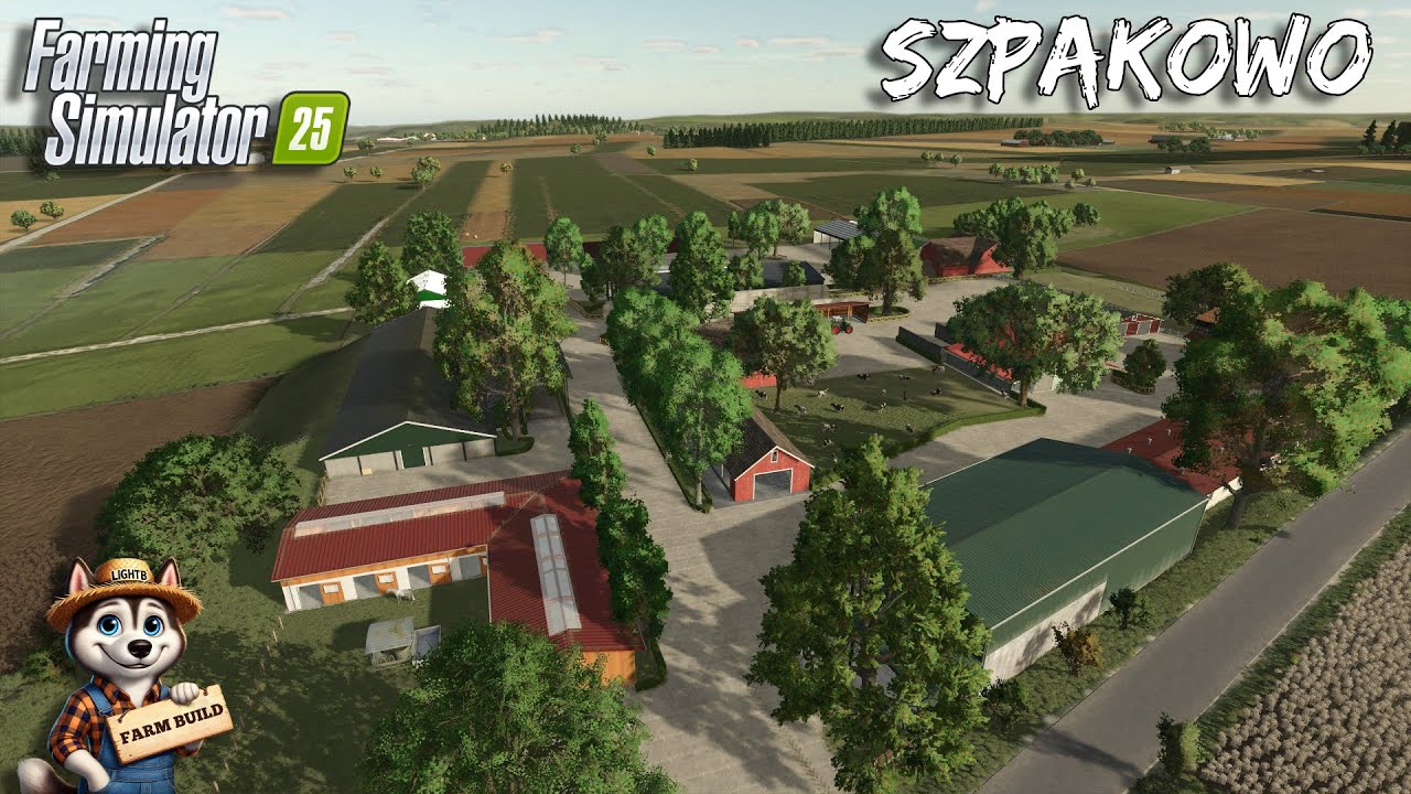 The Most Beautiful Farm I’ve Ever Built | Szpakowo Map | FS25 Timelapse ...